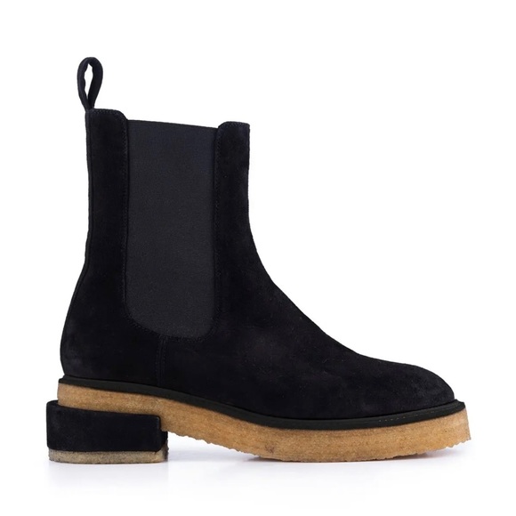 Frame Denim | Shoes | New Frame Le Canon Chelsea Platform Boot Black 37 ...